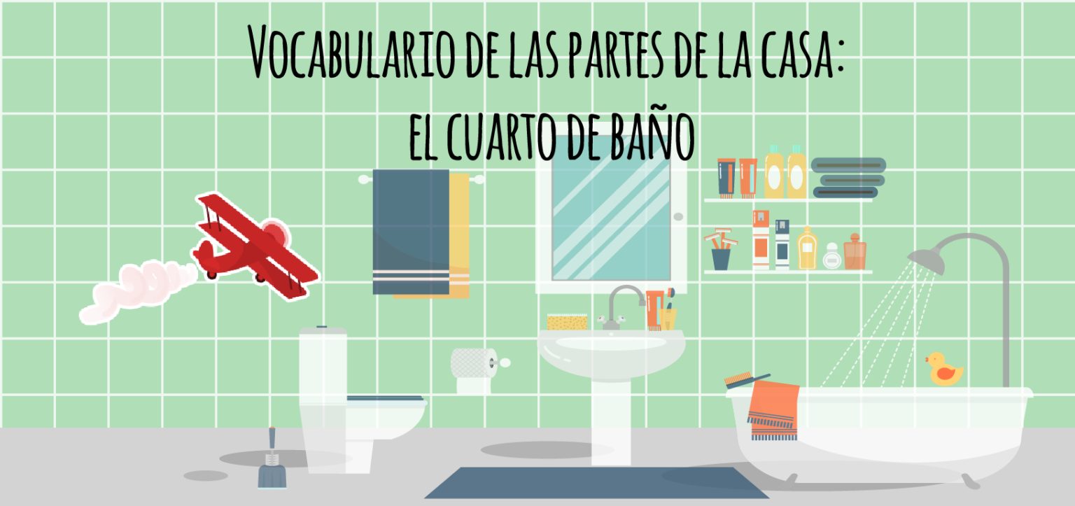 Vocabulario de las partes de la casa: el cuarto de baño ...
